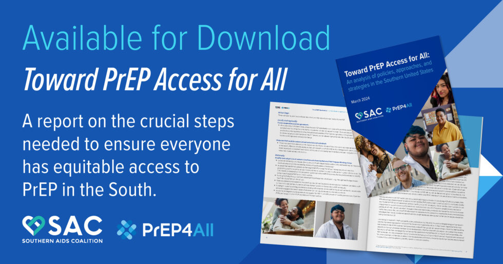 Toward PrEP Access For All: An analysis of policies, approaches, and strategies in the Southern ...